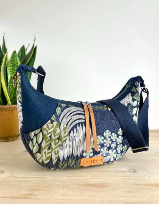 Crescent Bag SEWING PATTERN- With Tutorial