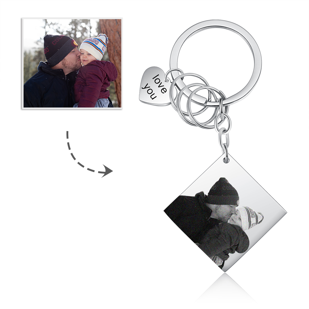 Personalized Photo Keychain