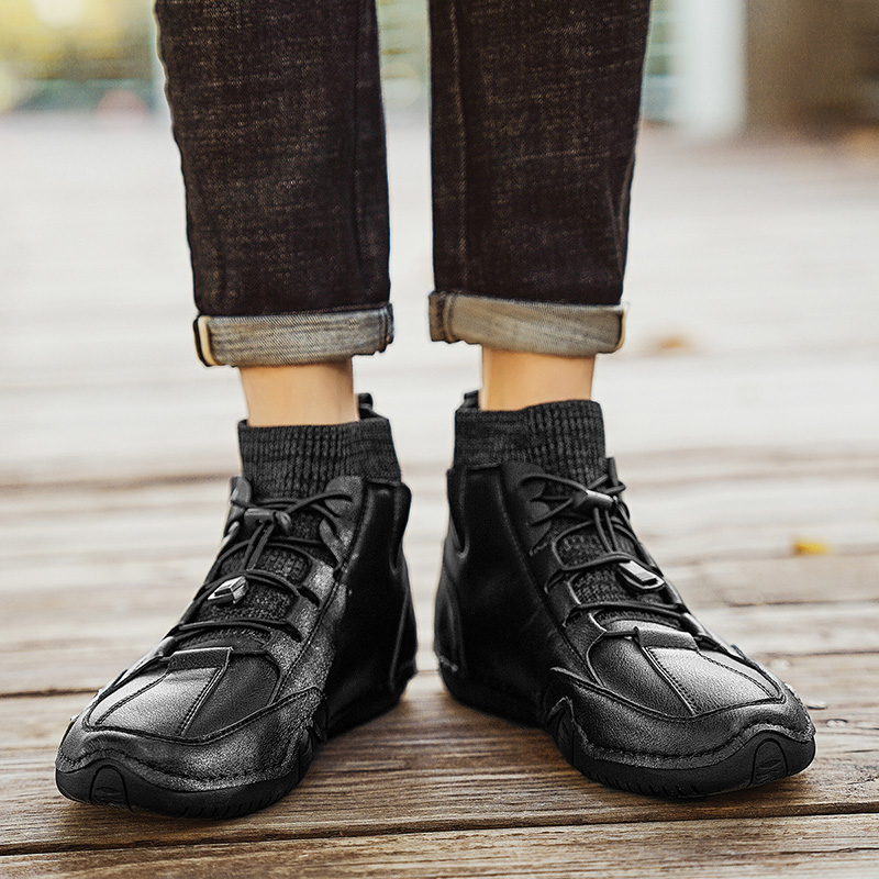 WINTER HOR SALE-HANDMADE ITALIAN HIGH BOOTS