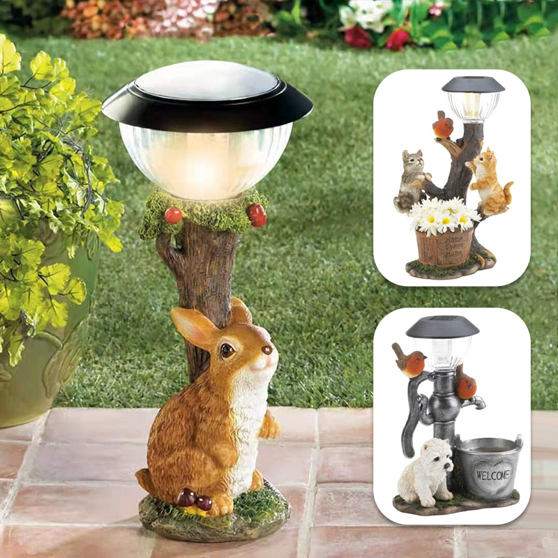 Cute Animal Garden Decoration Solar Lights
