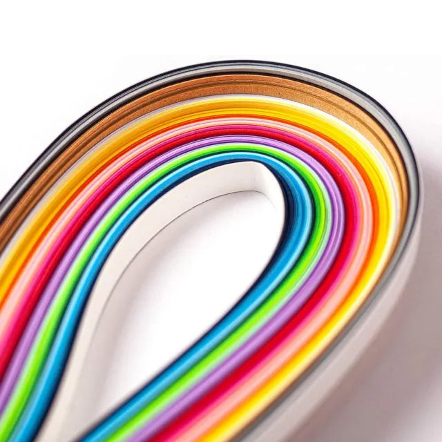 35 Color DIY Paper Strips Set