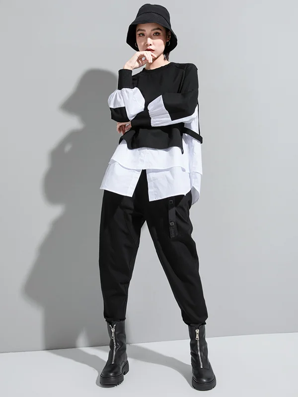 Original Two-Layered T-Shirt Tops