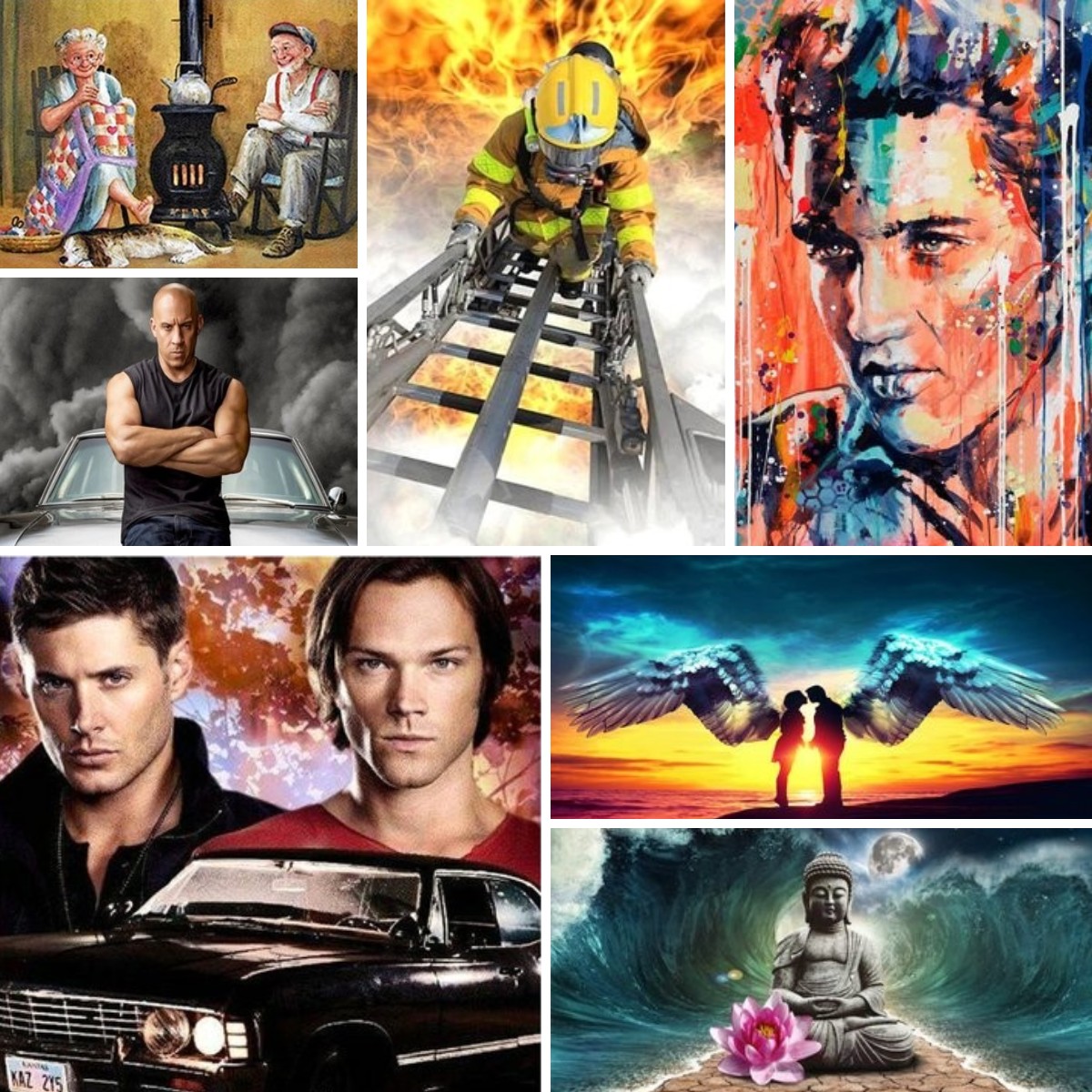 Figure Diamond Painting - Peggybuy