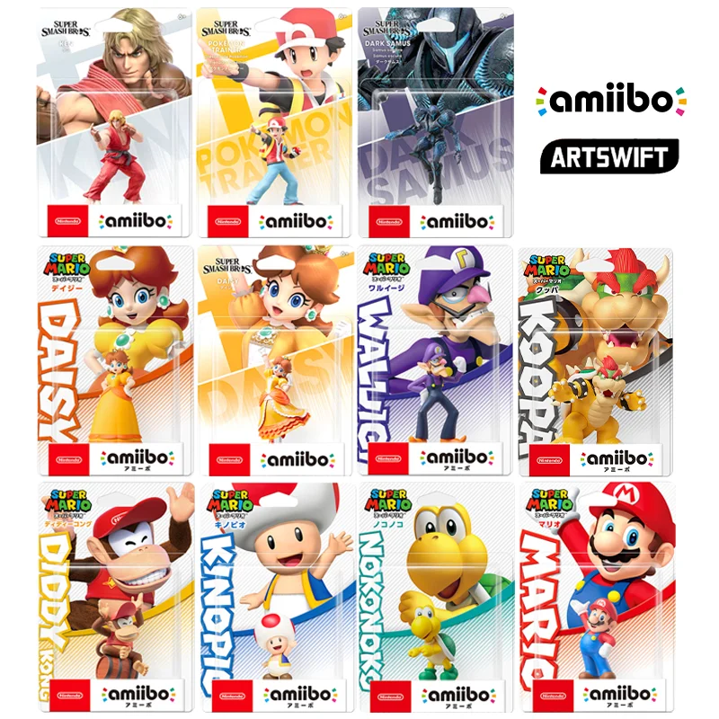 ARTSWIFT Amiibo Super Smash Bros. Series DAISY DARK SAMUS POKEMON ...