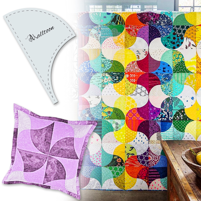 Patchwork Template West (Clamshell)