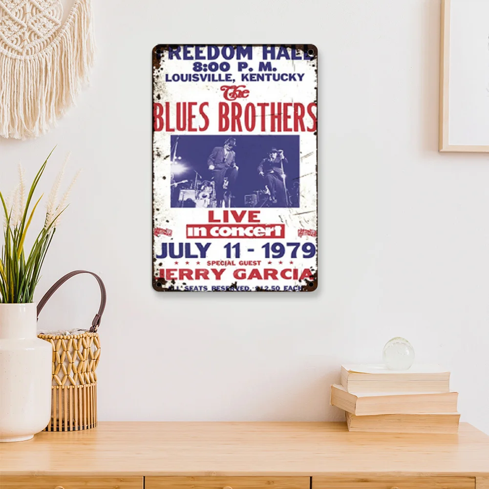 20*30cm/30*40cm - Blues Brothers - Vintage Tin Signs