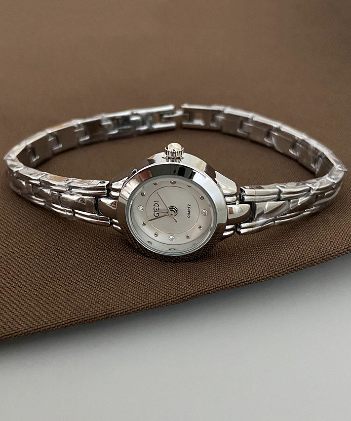 Original Silk Stainless Steel Quartz Movement Tempered Glass Watches