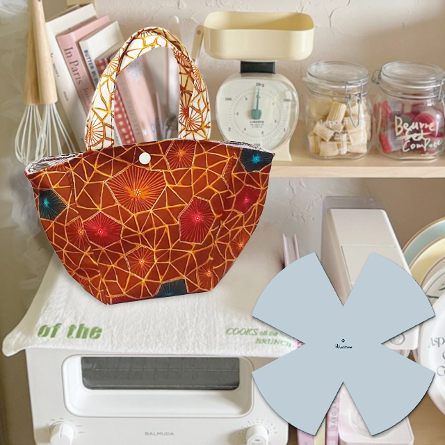 DIY Fabric Tote Bag Sewing Template & Instructions