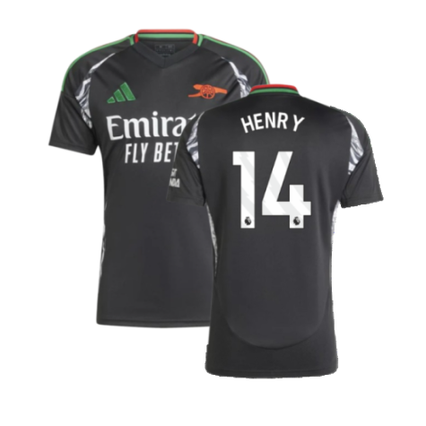 Arsenal Thierry Henry 14 Away Shirt Kit 2024-2025