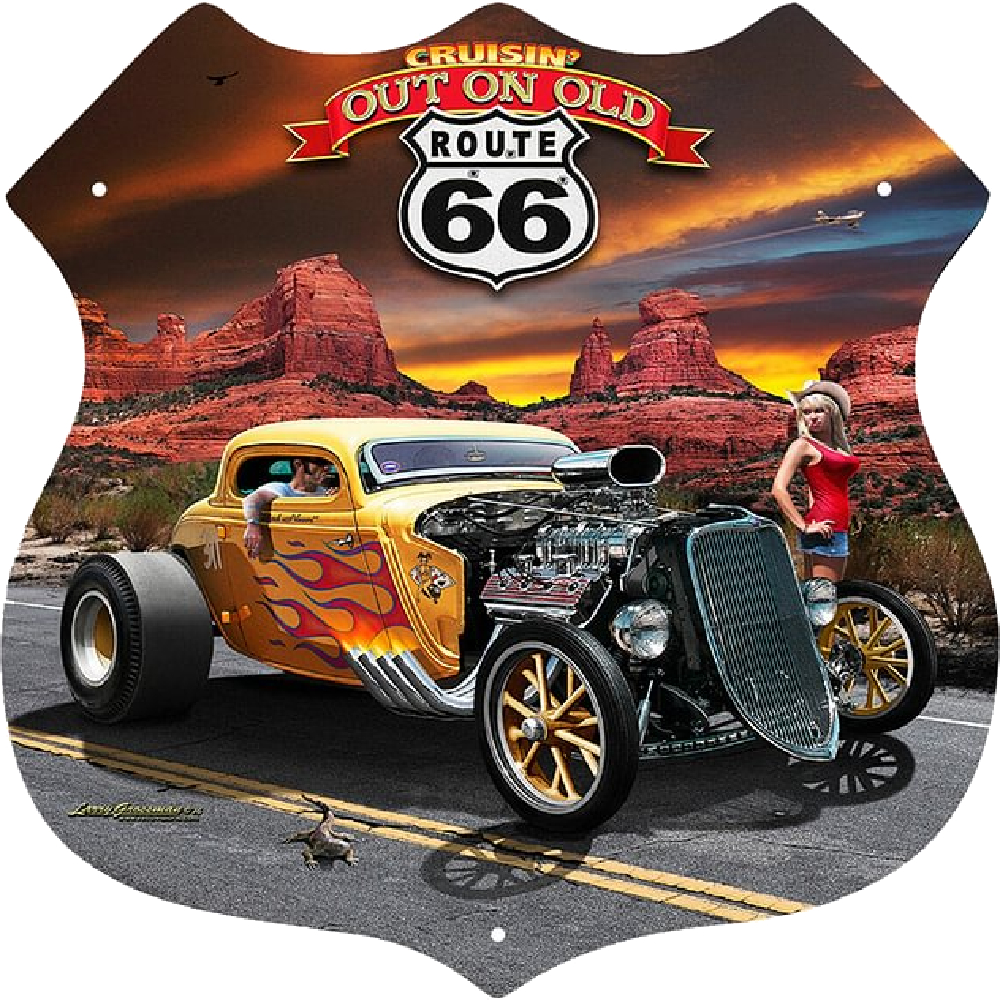 12*12 Inches Shield Signs