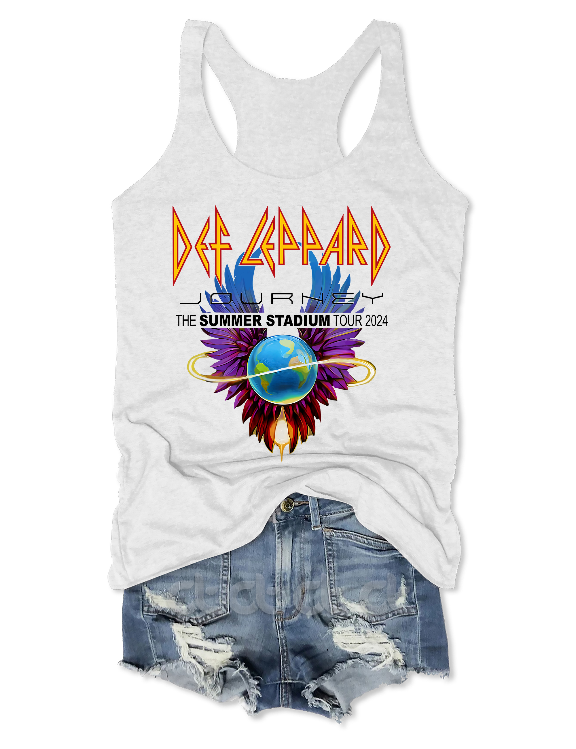 2024 Def Leppard And Journey Summer Stadium Tour Tank