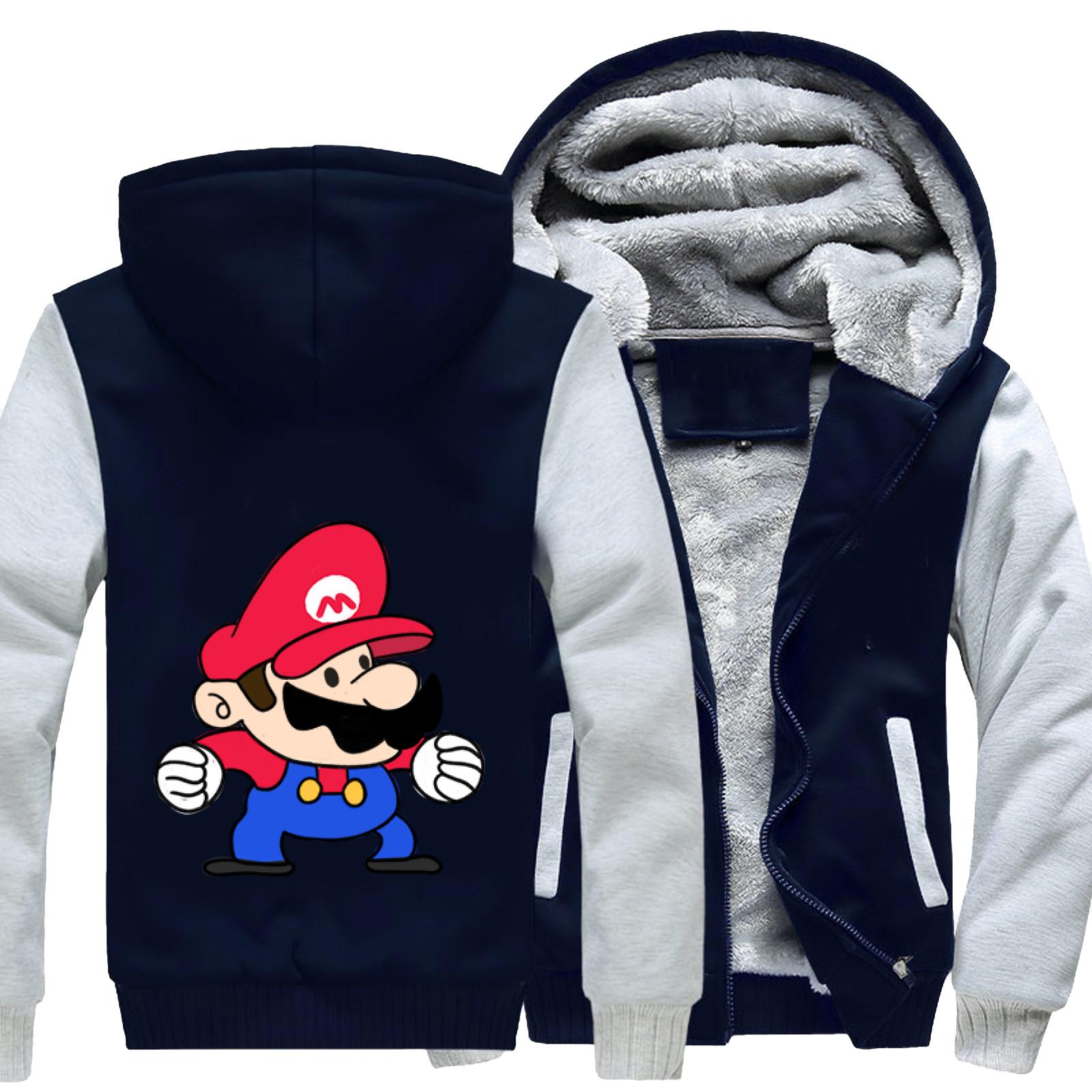Shrunken Mario, Gaming Fleece Jacket