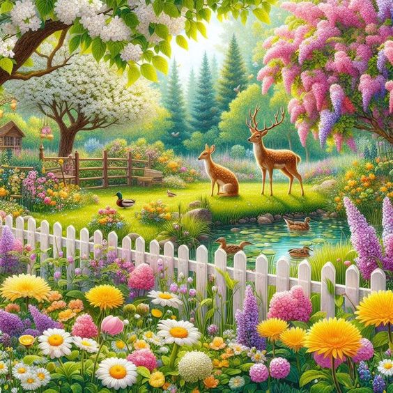 DIY Painting By Numbers | Landscape - 40cm*40cm