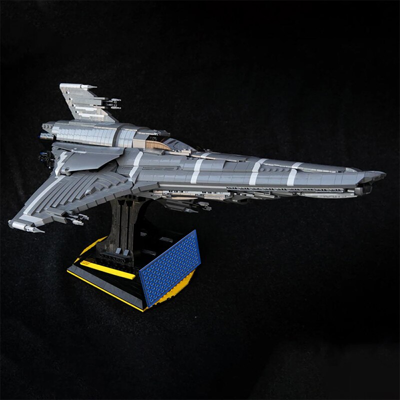 High-Tech Space Transport Wars Ship BuildMoc UCS Colonial Viper Spaceship
