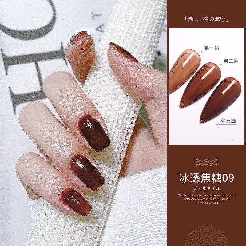 Elano New Tortoiseshell Amber Nail Polish Protector Nails Popular ...