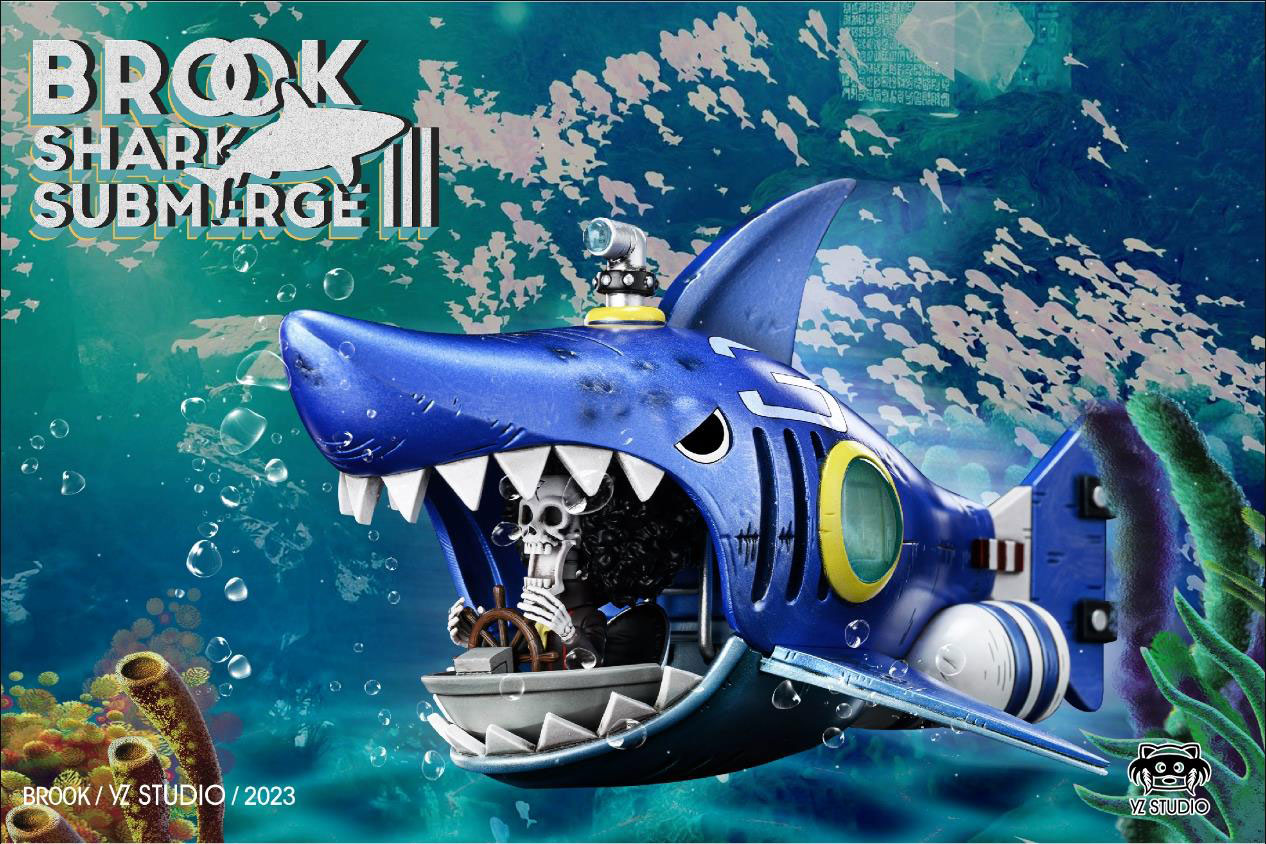Vehicle Series 004 Brook & Shark Submerge III - ONE PIECE Statue - YZ ...