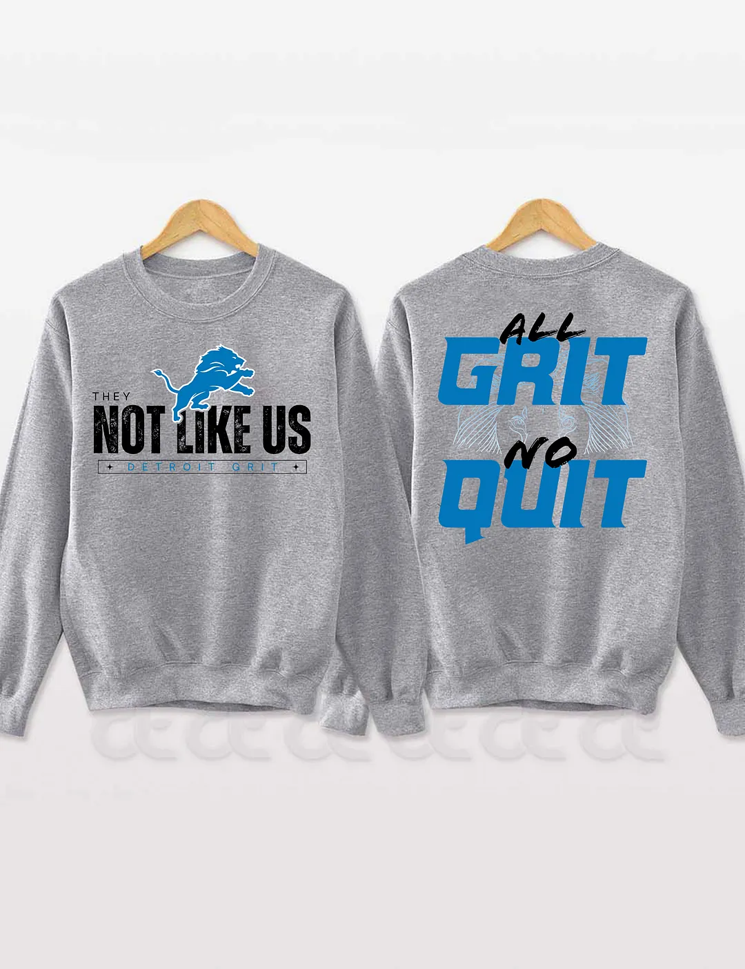 Detroit All Grit No Quit Sweatshirt