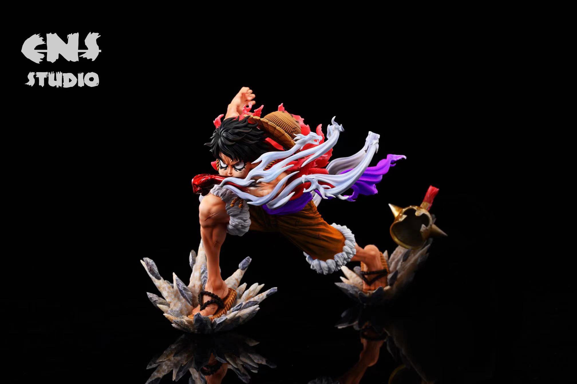 Pop Max Scale Change into Gear Fourth Luffy - ONE PIECE Resin Statue ...