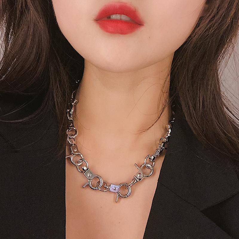 HEART LOCK/KEYCHAIN NECKLACE