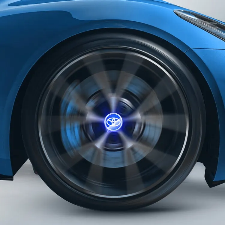 Greetlight Toyota & Crown-Compatible Magnetic Suspension Hub Caps & LED ...