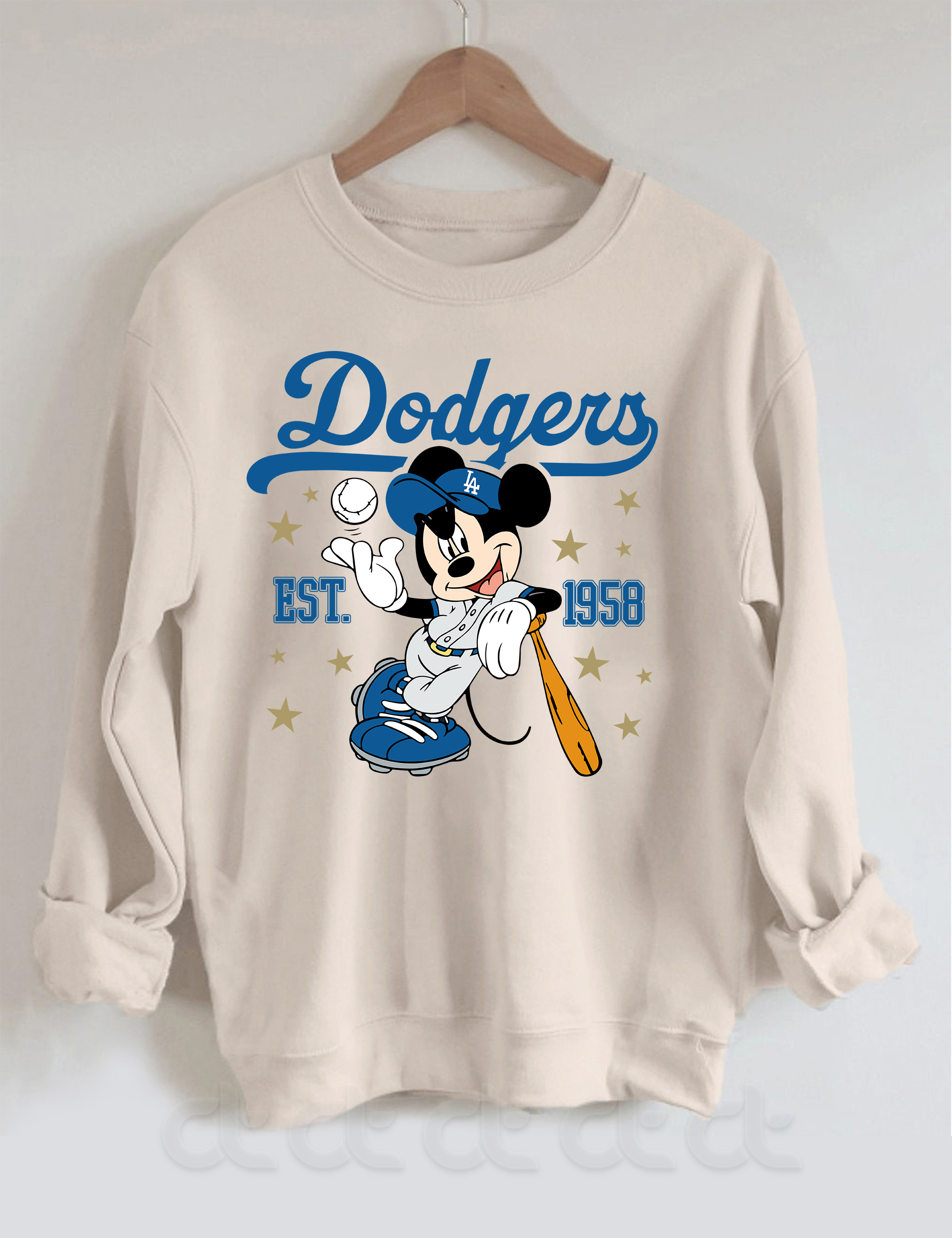 Mickey Mouse Dodgers 1958 Sweatshirt