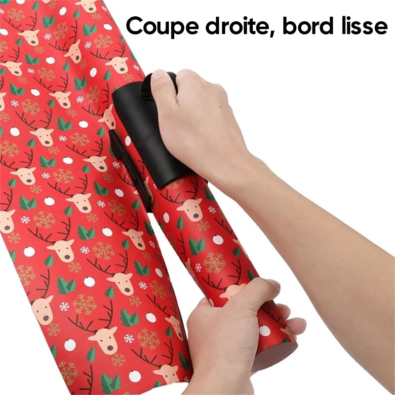 Coupe-papier imprimé de Noël