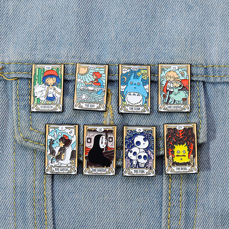 Diablo Series Animation Two-dimensional Peripheral Brooch Cartoon Tarot ...