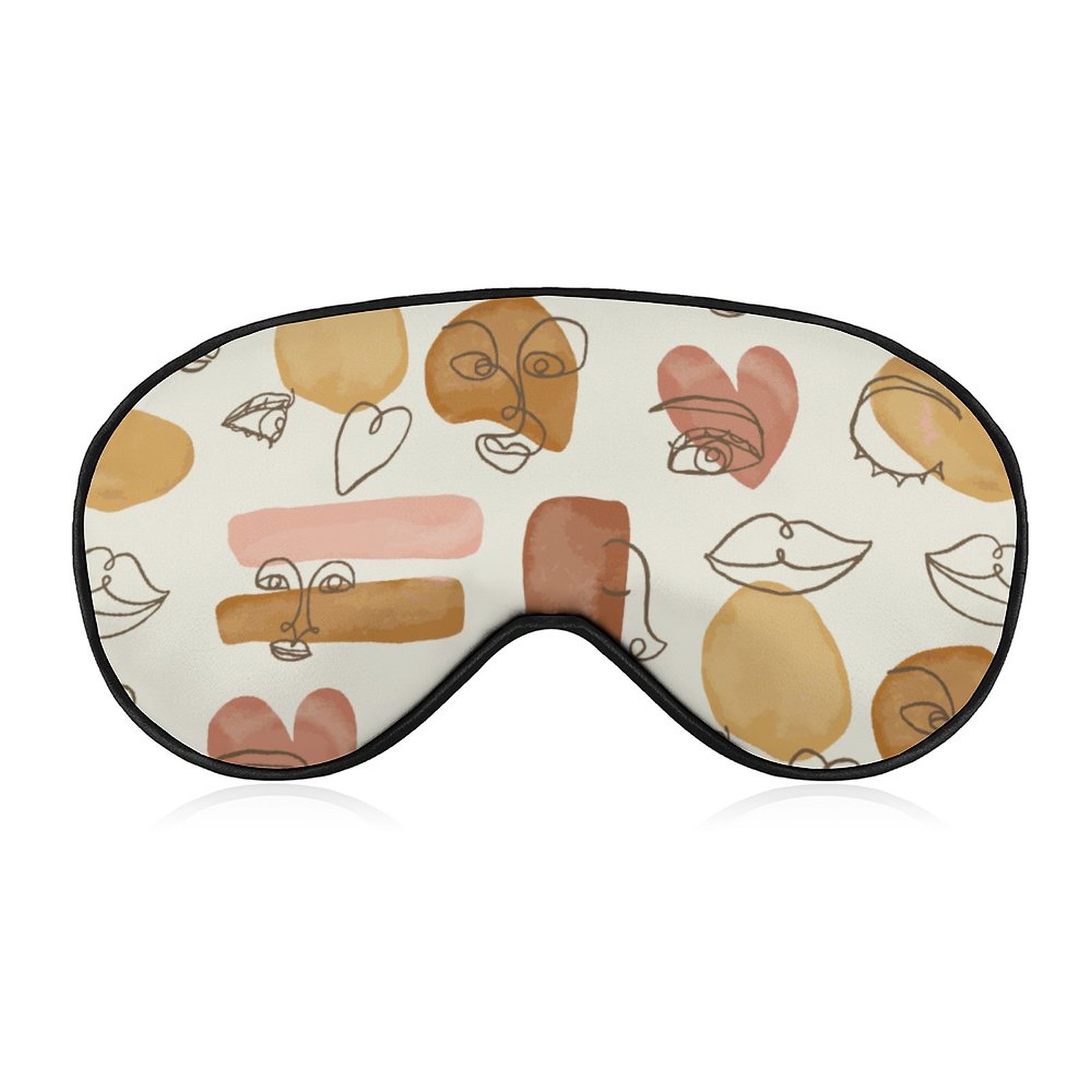 Patch Brown, Color, Line, Character Style One Size