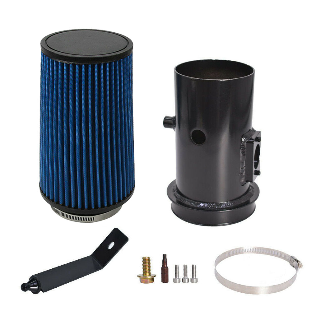 4" Cold Air Intake Pipe Kit with Oiled Filter, Filter System ...