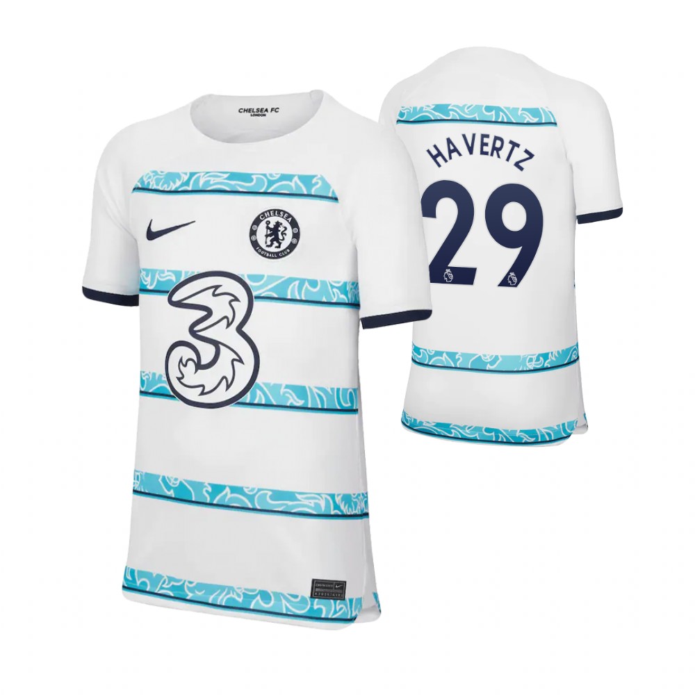 Chelsea Kai Havertz 29 Away Shirt Kit 2022-2023
