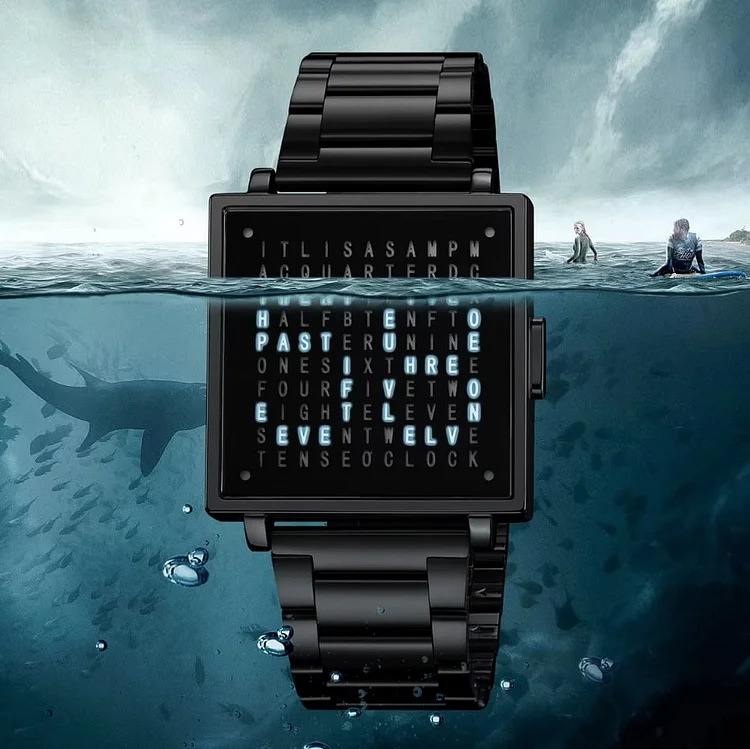 ⌚mens letter led square digital watches⌚