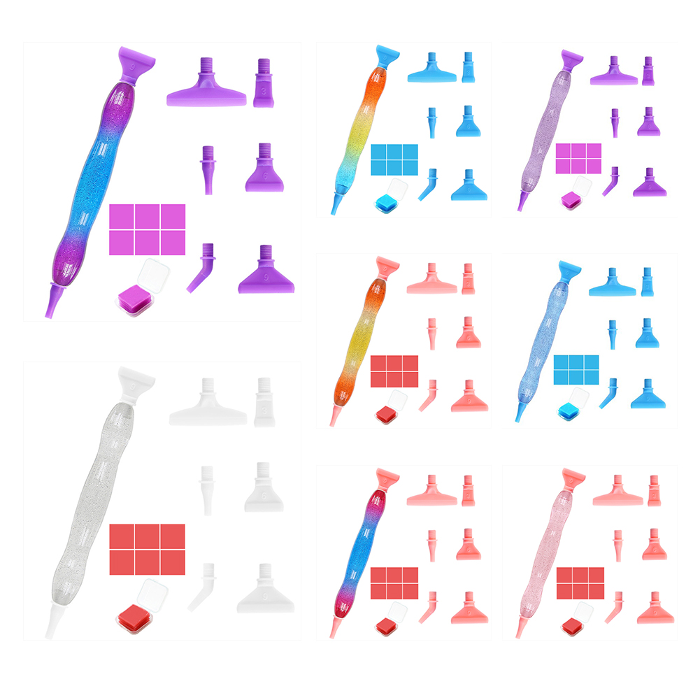 DIY 5D Diamond Stylus Pen Art Dotting Pen Threaded Spotting Pen with ...