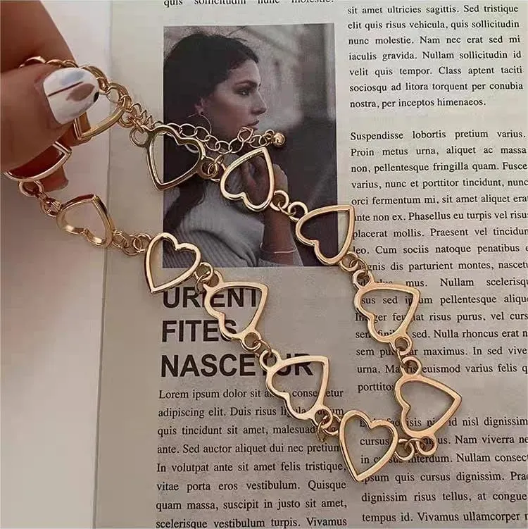 Cute Heart Chain Necklace