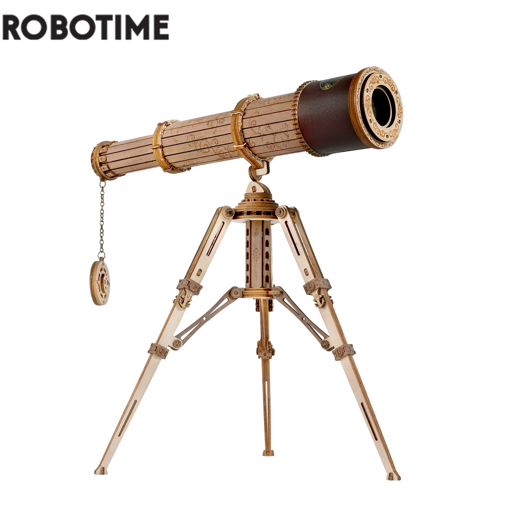 Nigikala Rokr 1:1 DIY 314pcs Telescopic Monocular Telescope Wooden ...