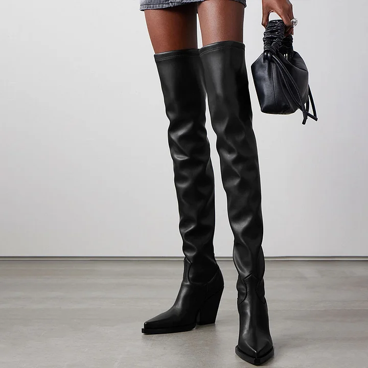 How to Match Thigh High Boots for Your Winter Look
