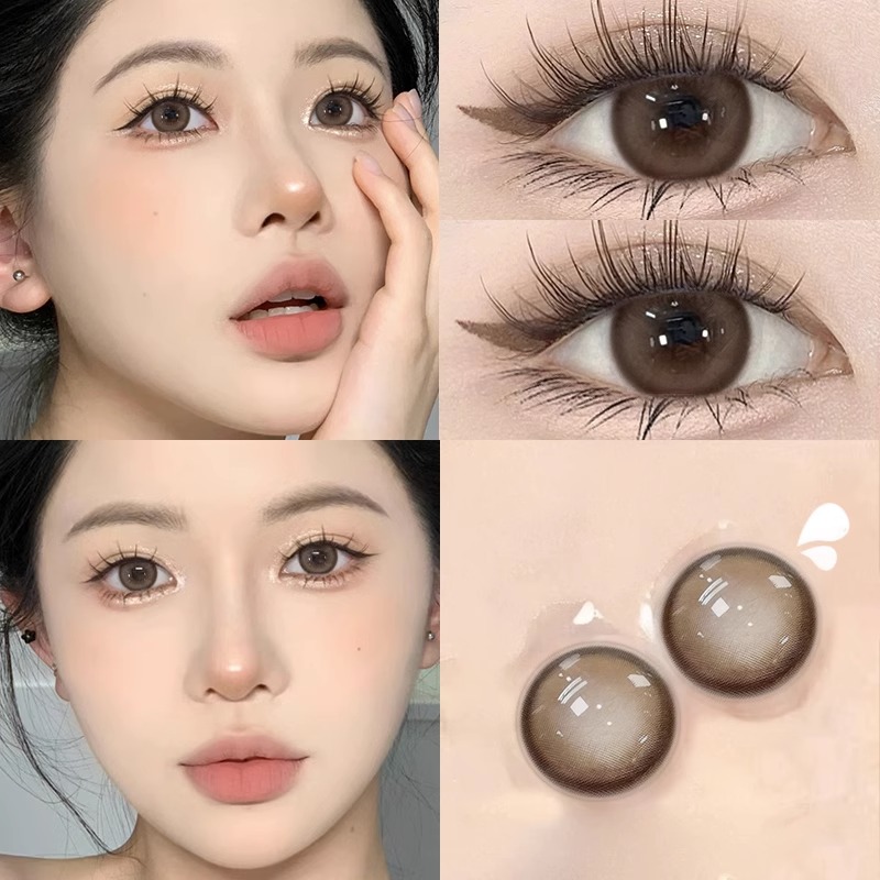Caramel Milk Tea 14.5mm Contact Lenses(6months wear)