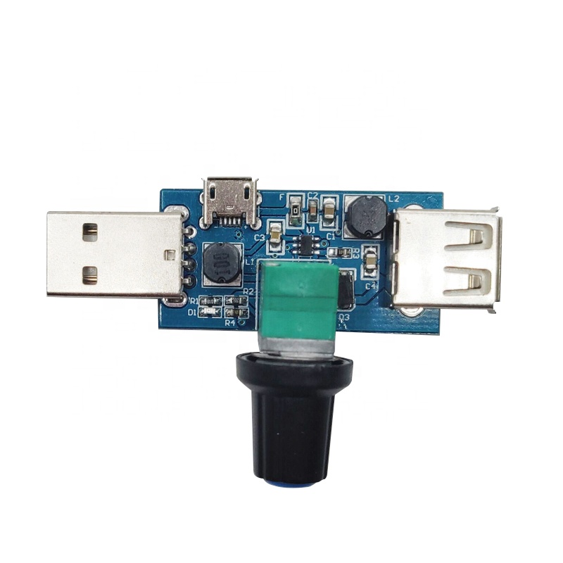 USB Mini Adjustable Speed Fan Module Wind Speed Governor Control Unit ...