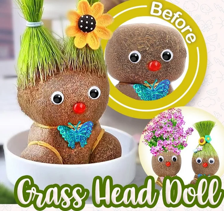 👼🌿Latest children's grass doll toys🌿