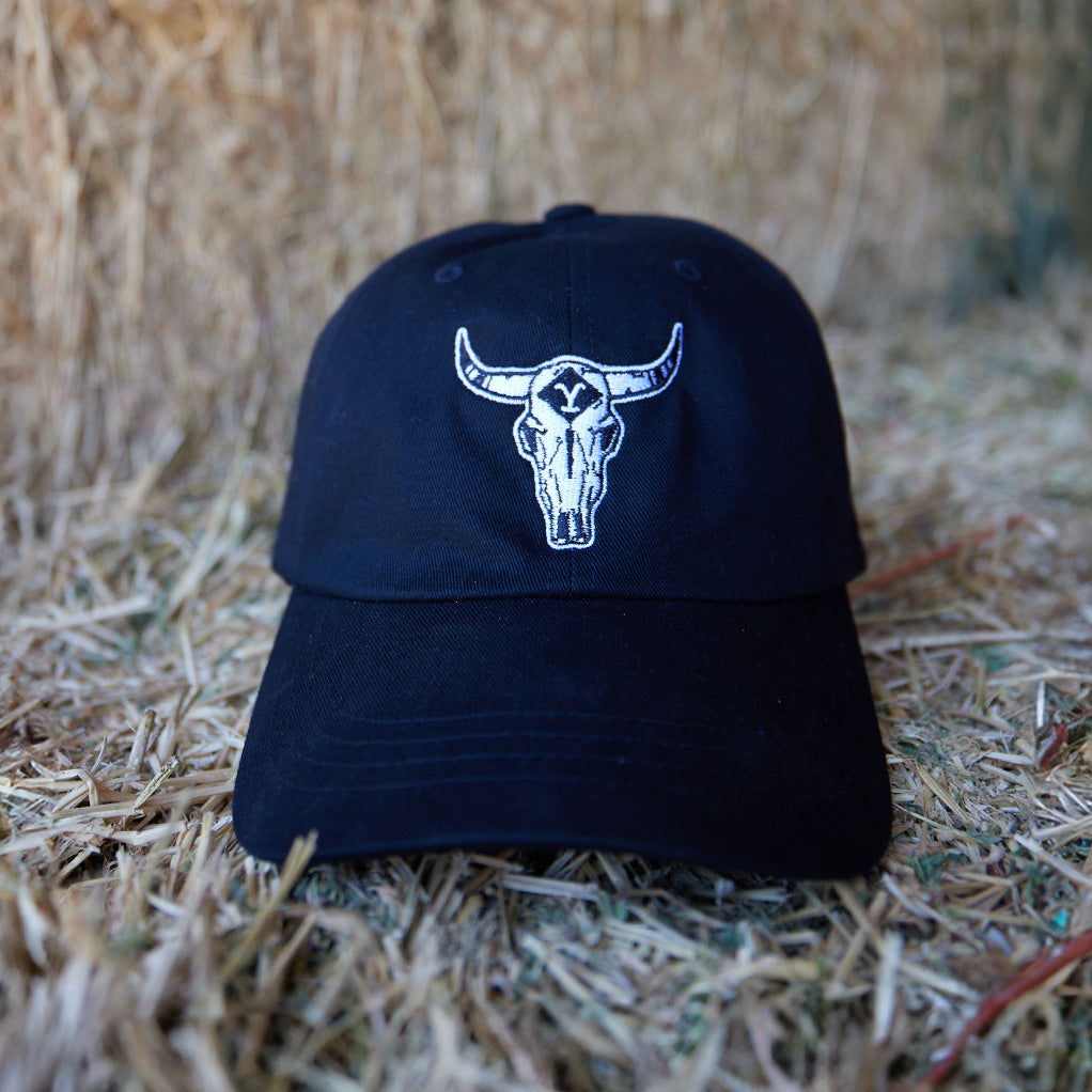 YELLOWSTONE BULL SKULL DAD HAT