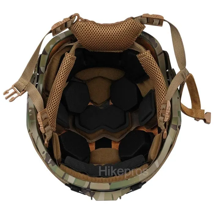Hikepros Airframe Military Tacitcal Helmet Nij Level IV Rifle Double ...