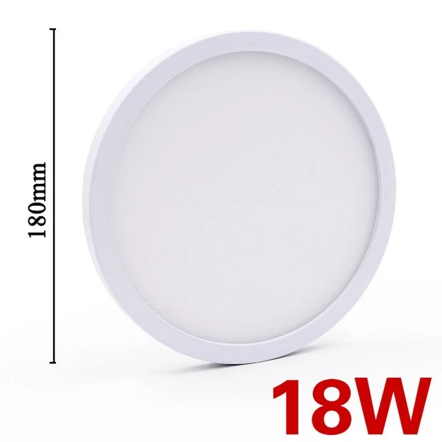 6W 9W 13W 18W 24W 36W 48W LED Circular Panel Light Surface Mounted led ...