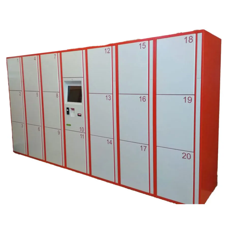 rfid Luggage Storage barcode Electronic Locker for railway stations ...