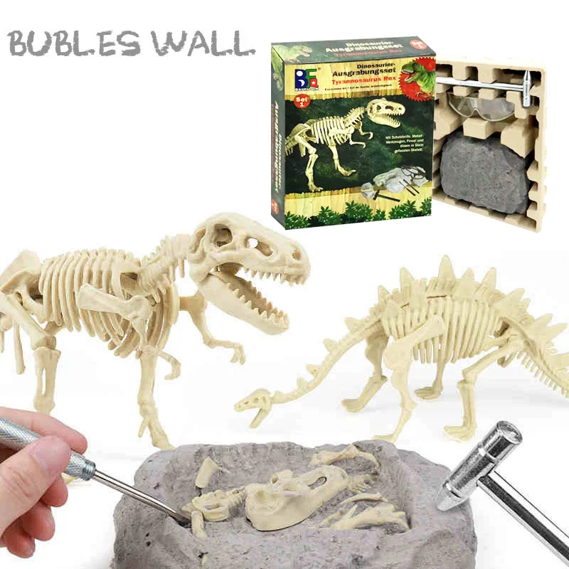 Educational Dinosaur Fossil Excavation Toys