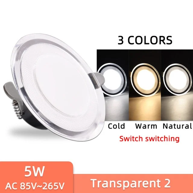 10Pcs Downlight 3w 5w spot led lights 3000k 4500K 6000K led Downlight ...