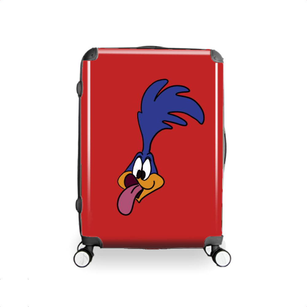 Road Runner With Tongue Sticking Out, Looney Tunes Hardside Luggage