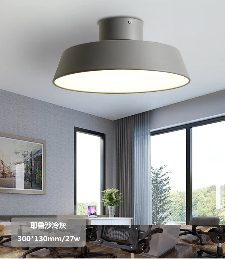 Nordic LED ceiling lamp post-modern minimalist creative restaurant ...