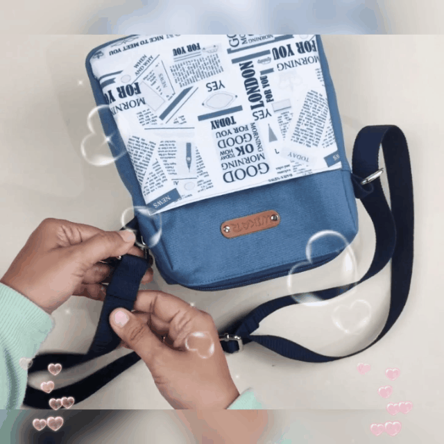 DIY Crossbody Bag Template Set & With Instructions