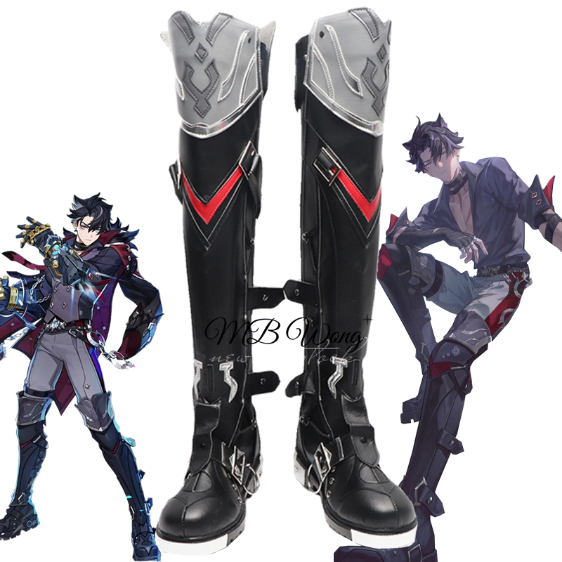 Genshin Impact Latest Wriothesley Cosplay Shoes Boots