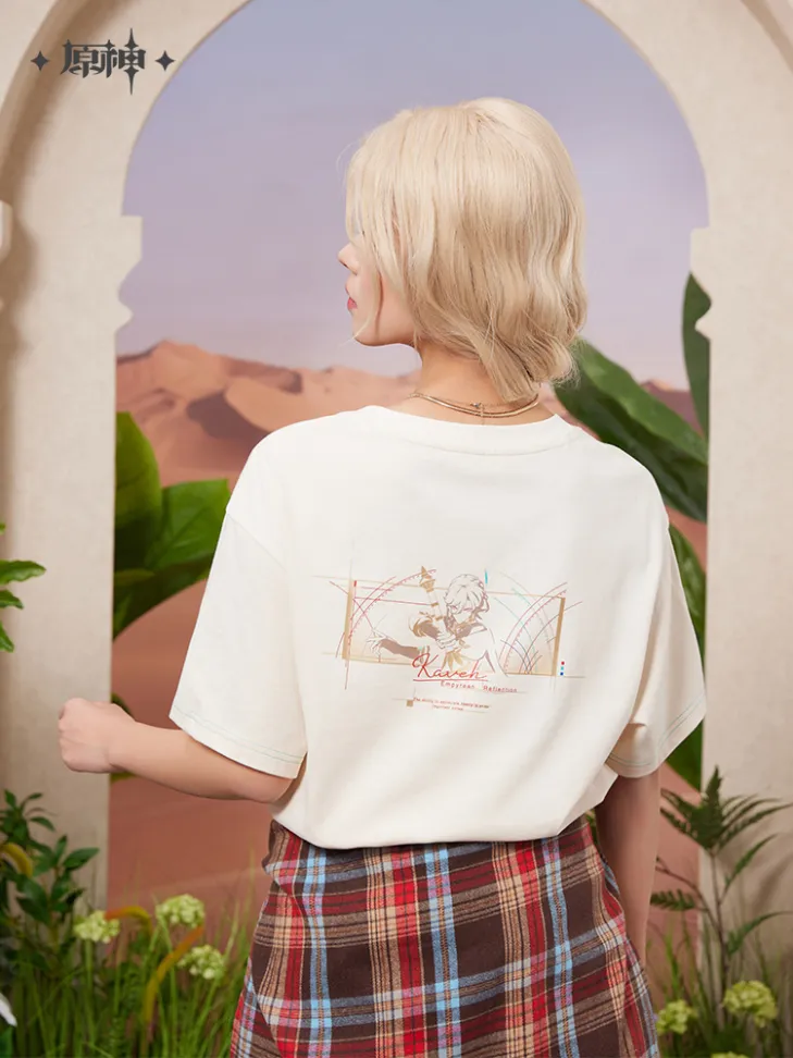 Kaveh Series Impression T-Shirt [Original Genshin Official Merchandise]
