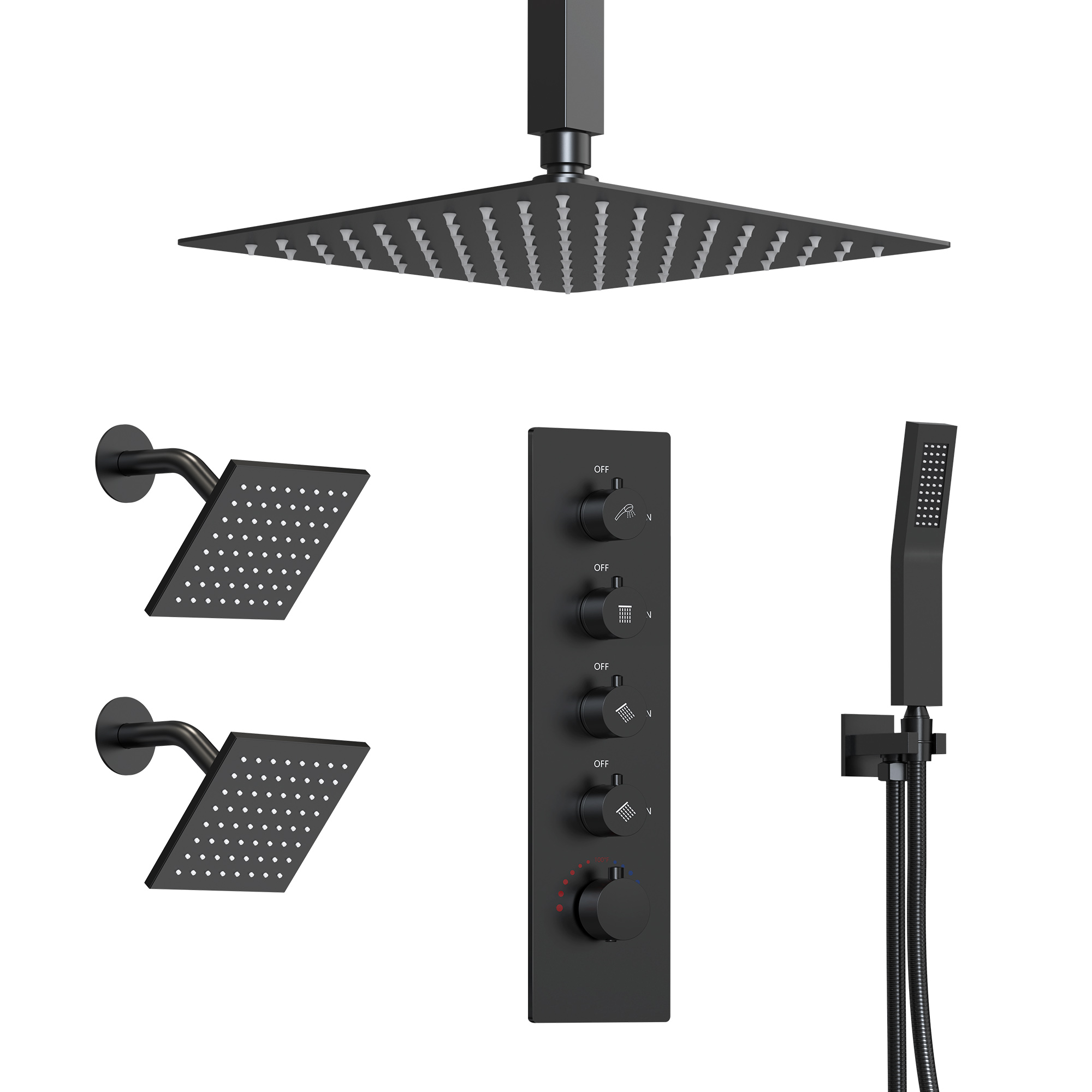 Shower System | Modern Elegance by EVERSTEIN